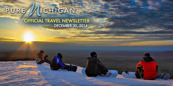 It’s a winter wonderland here in Pure Michigan